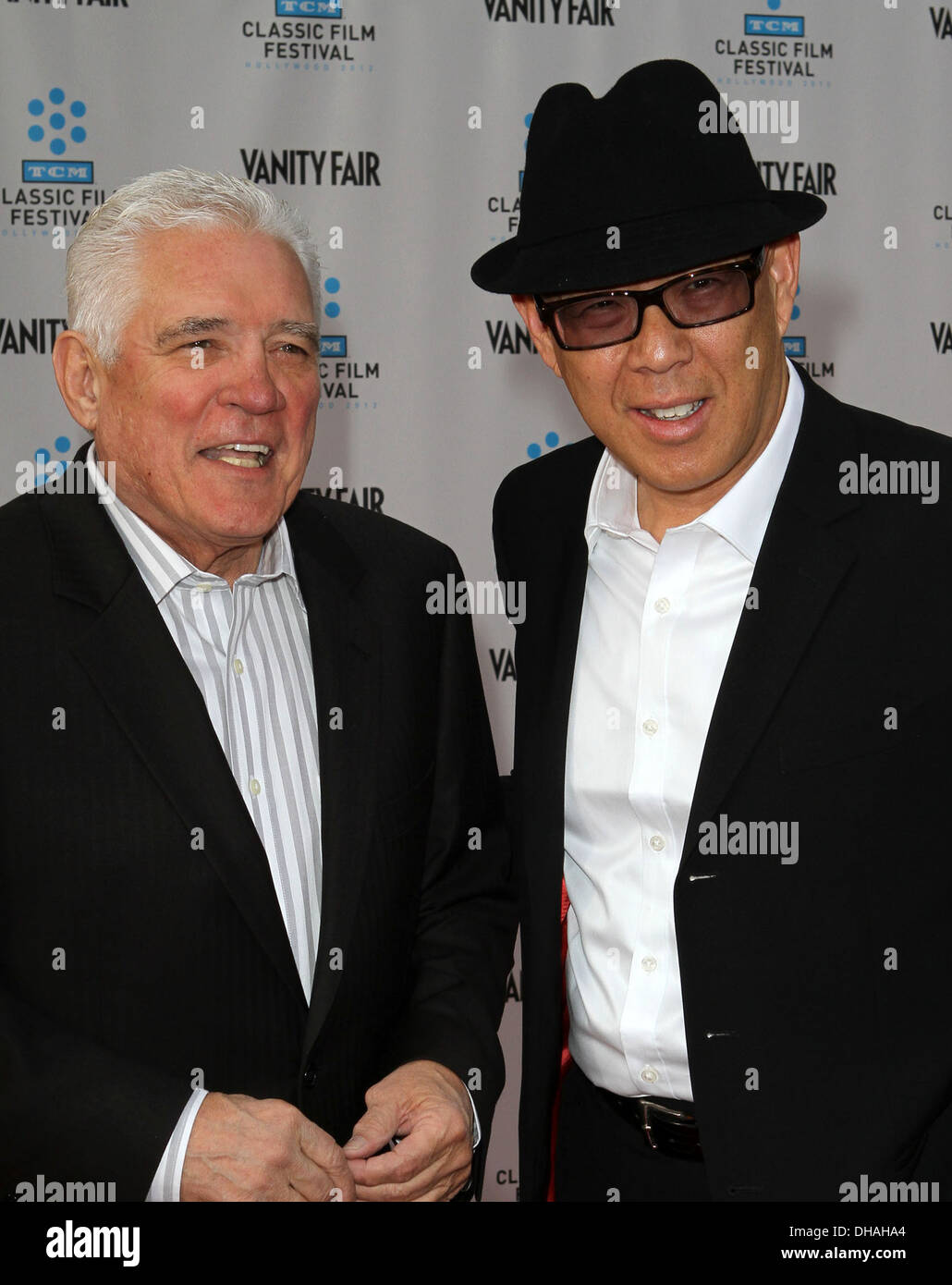 G.W Bailey Michael Paul Chan at TCM Classic Film Festival opening night ...