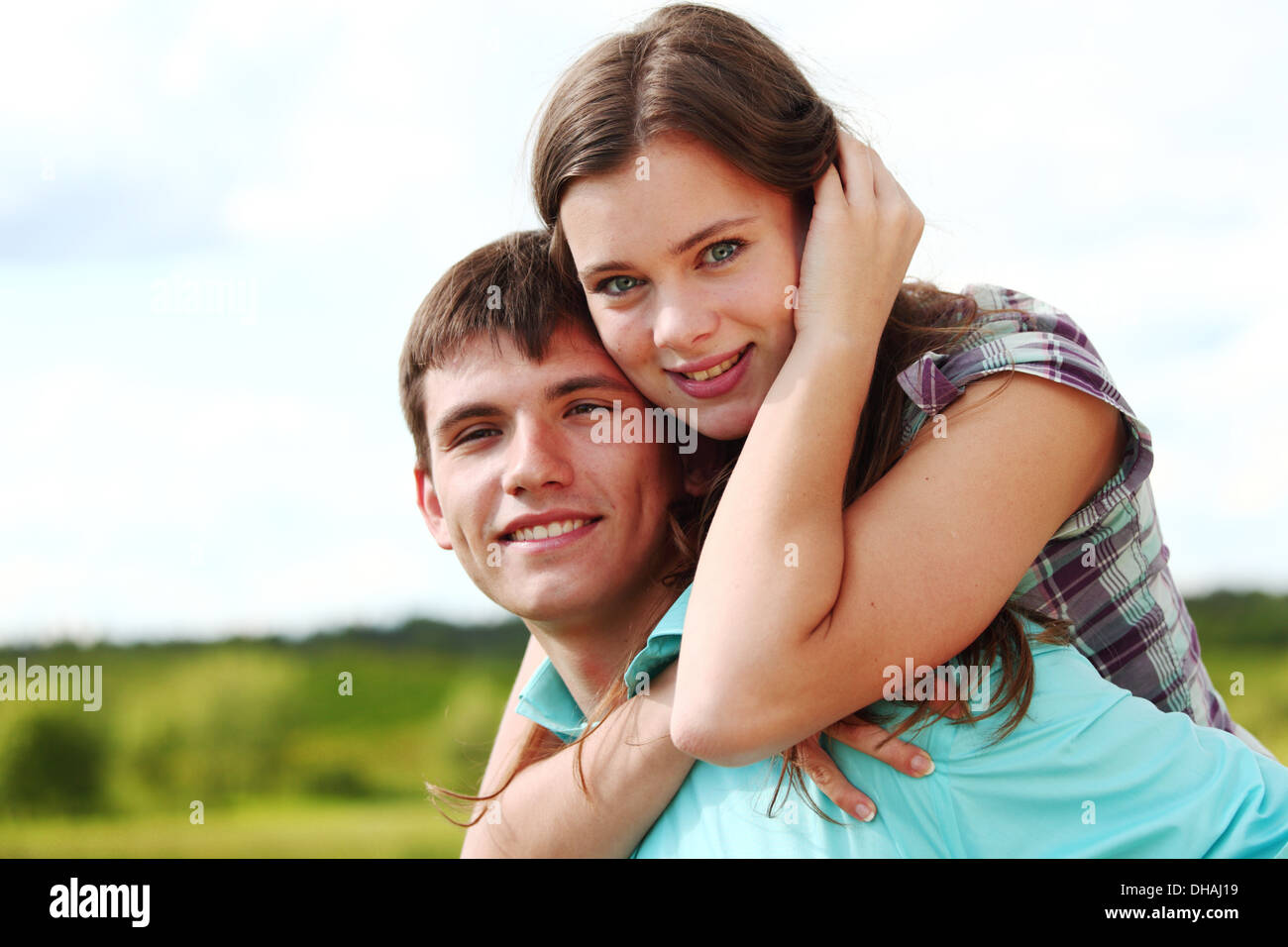 love hug of two lowers Stock Photo - Alamy