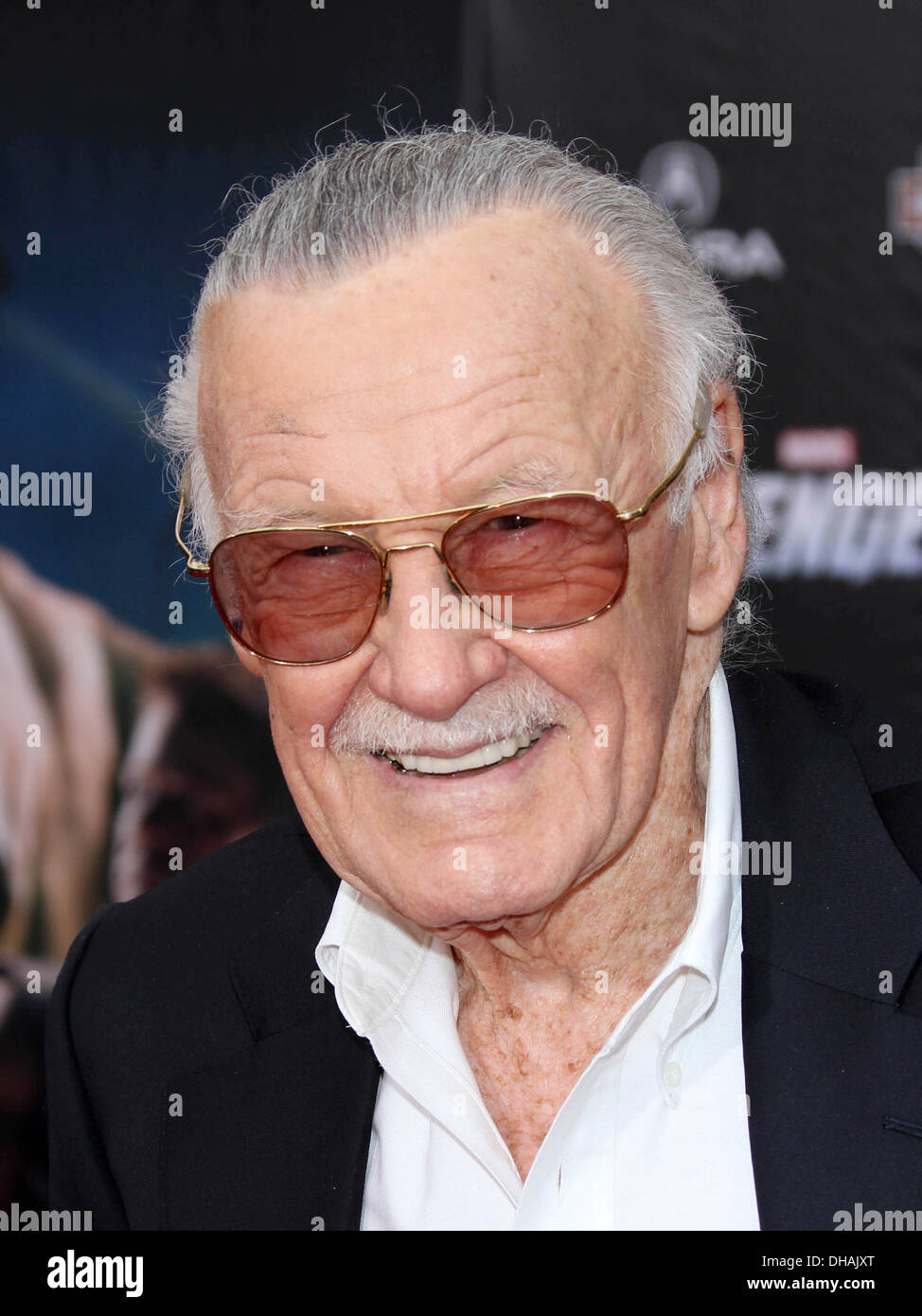 Stan Lee World Premiere of 'The Avengers' at El Capitan Theatre ...