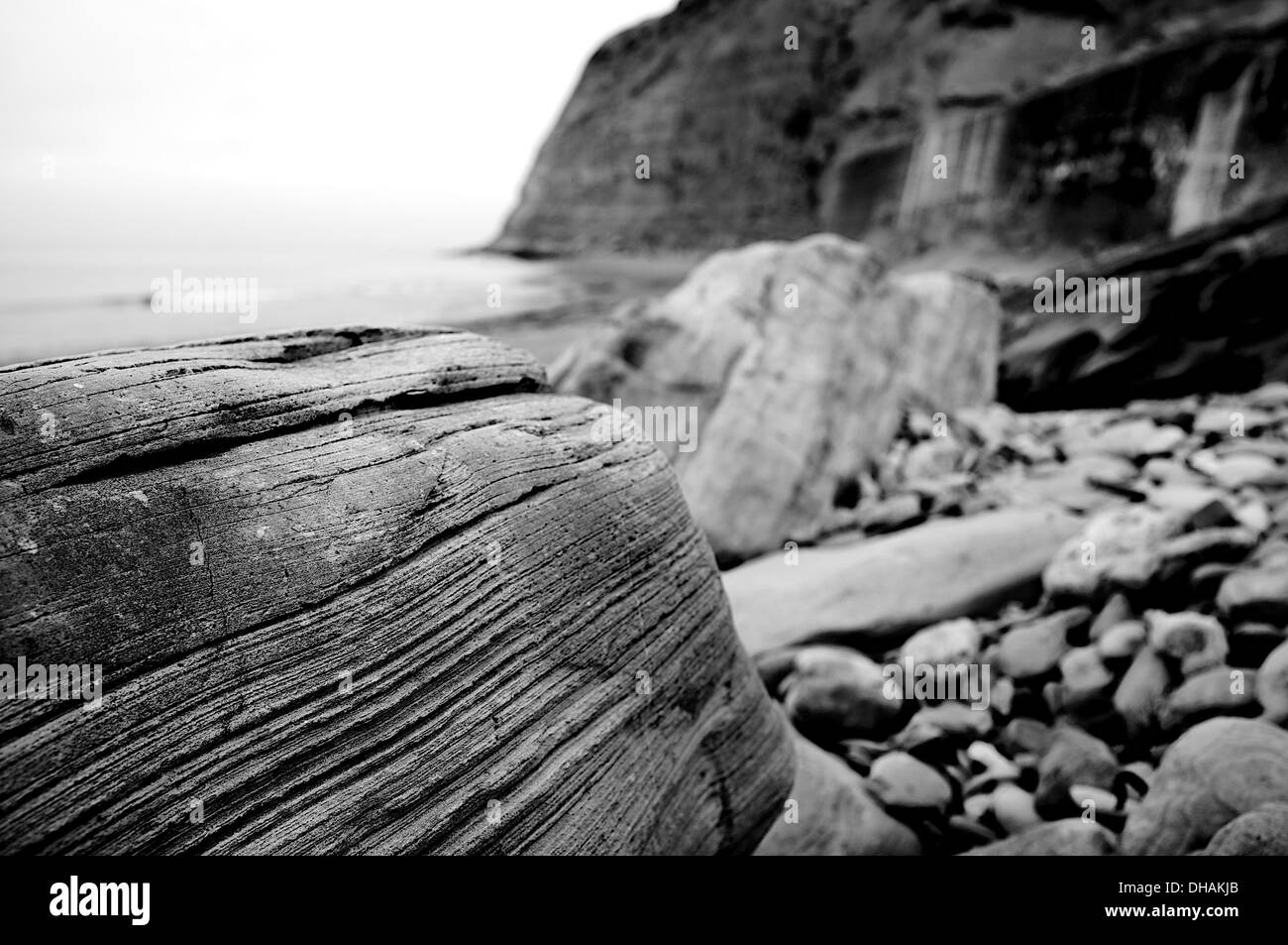 Pebbles worn by sea hi-res stock photography and images - Alamy