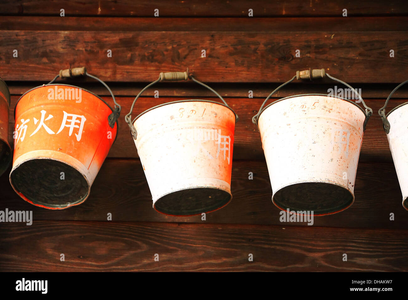 Red buckets hi-res stock photography and images - Alamy