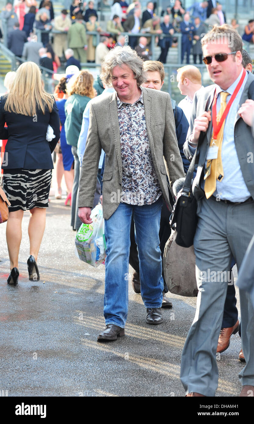 James May Ladies Day at John Smith Grand National meeting at Aintree ...