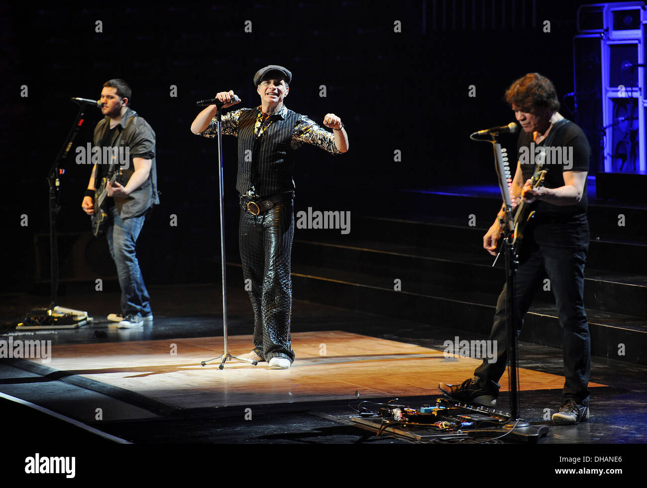 Wolfgang Van Halen,David Lee Roth and Eddie Van Halen Van Halen ...