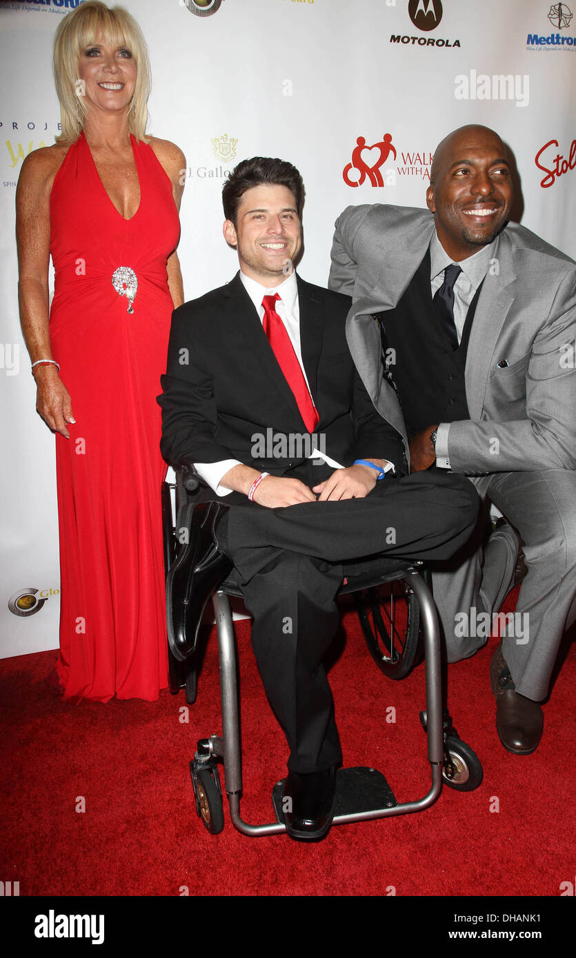 Anthony Purcell Micki Purcell John Salley 'Walking With Anthony ...