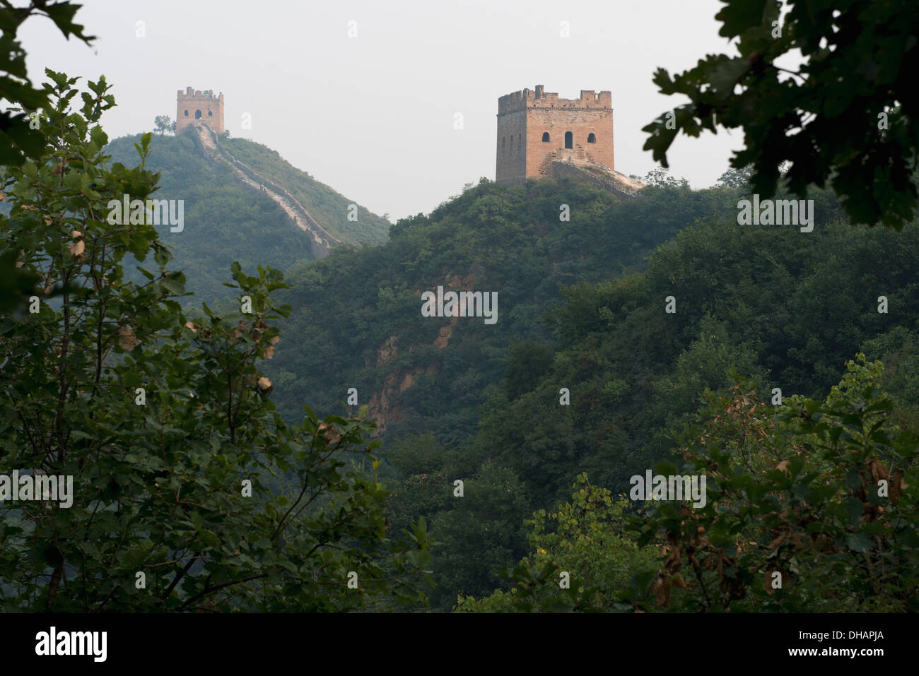 Great wall of china damage hi-res stock photography and images - Alamy
