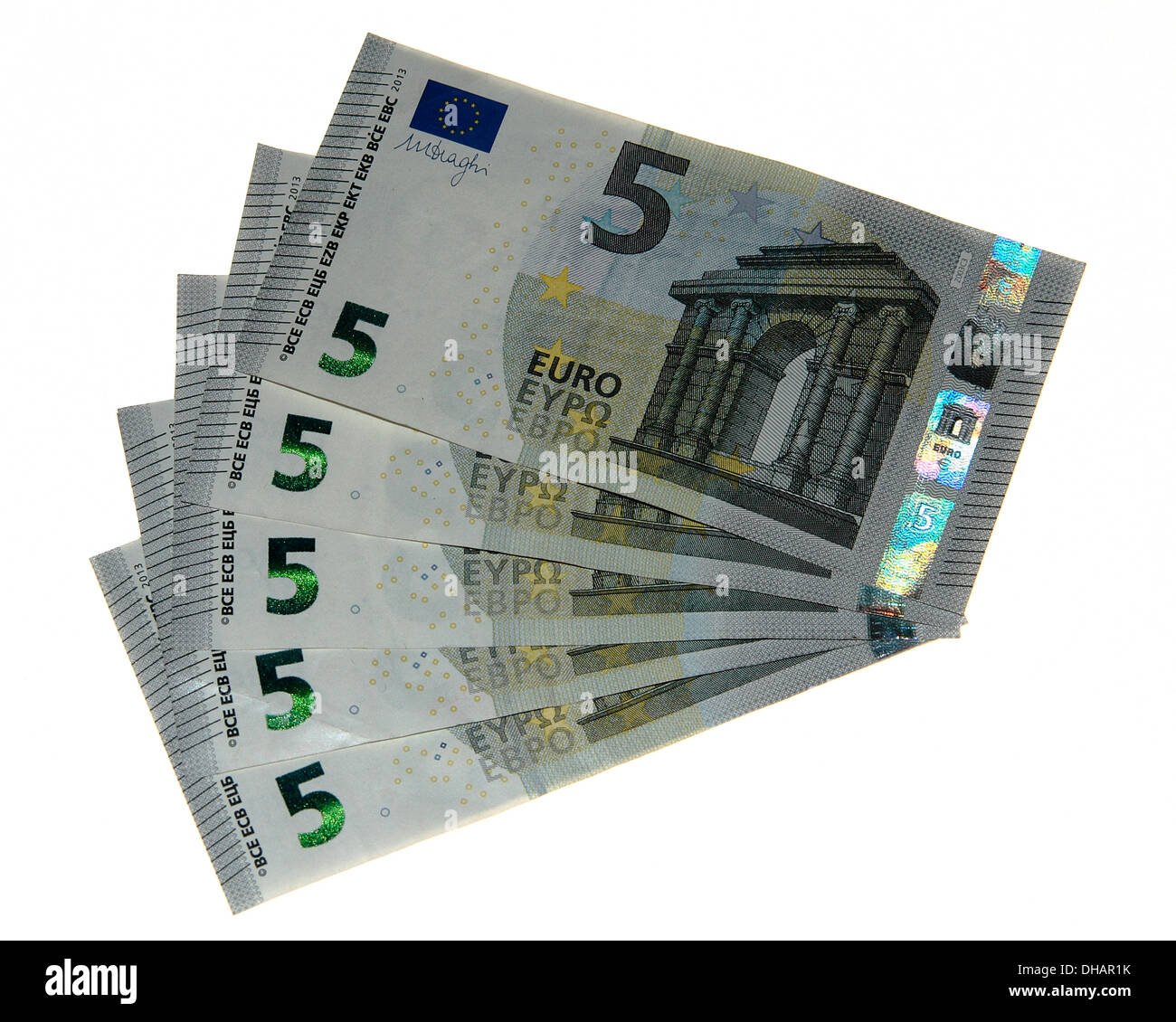 5 euro banknotes hi-res stock photography and images - Alamy