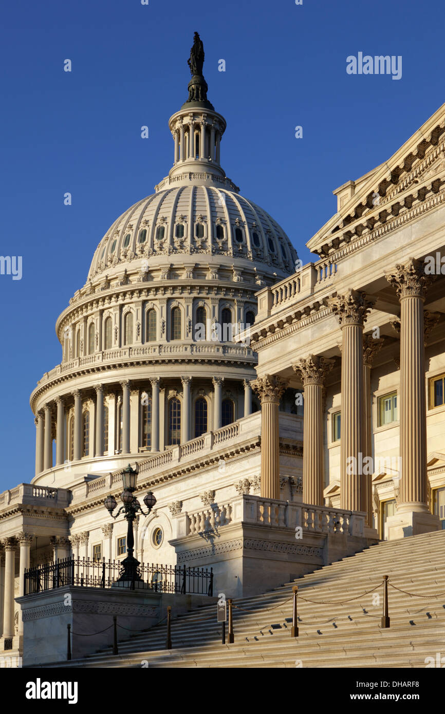 Congress washington stairs hi-res stock photography and images - Alamy