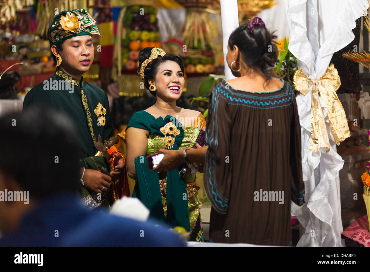 Traditional balinese ceremony Stock Photo - Alamy