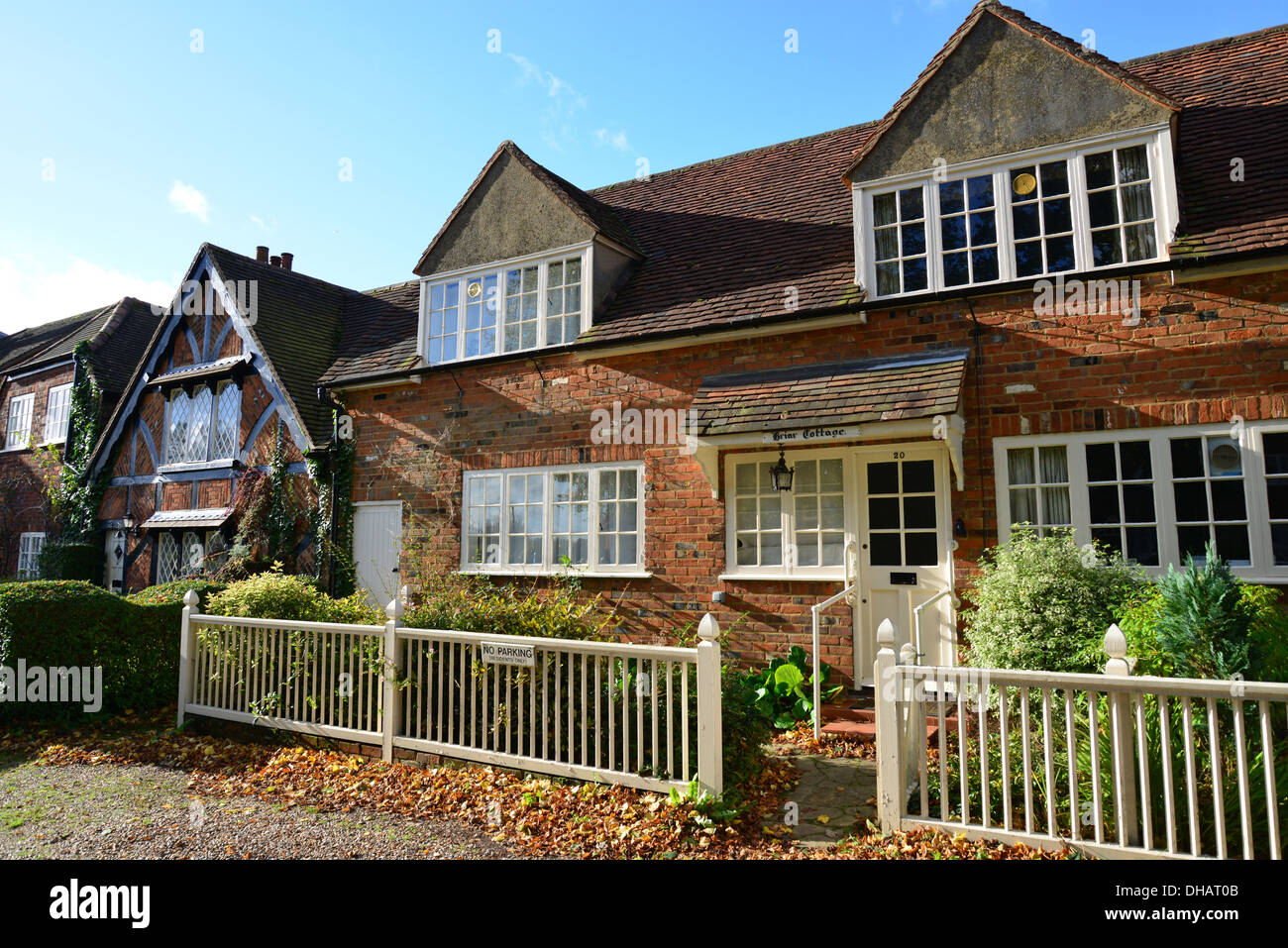 Period cottages in Windsor End, Old Beaconsfield, Buckinghamshire ...