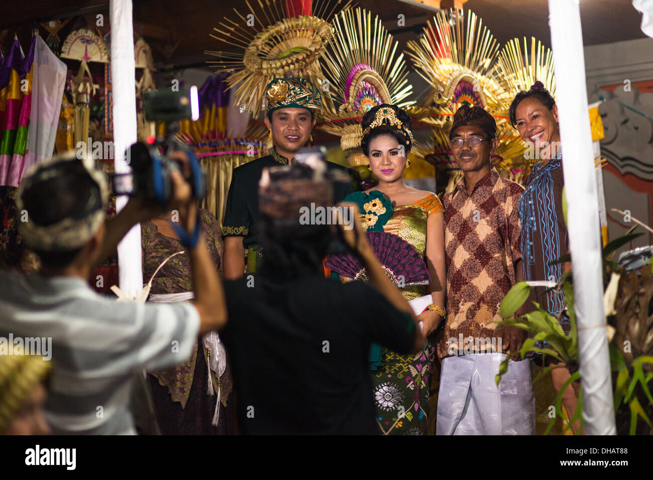 Traditional balinese ceremony Stock Photo - Alamy