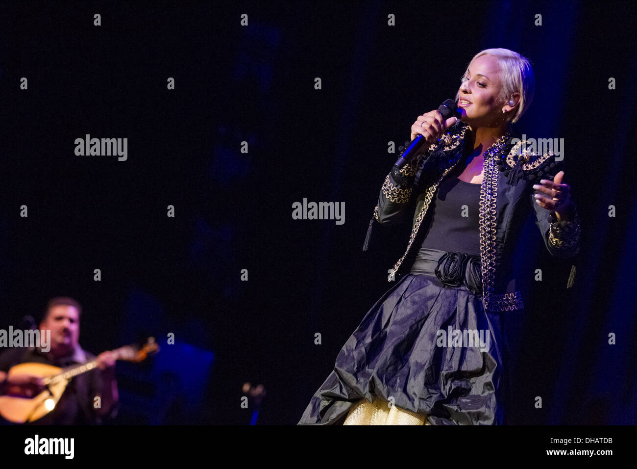 Mariza performing live in concert at Coliseu dos Recreios (Coliseum of ...