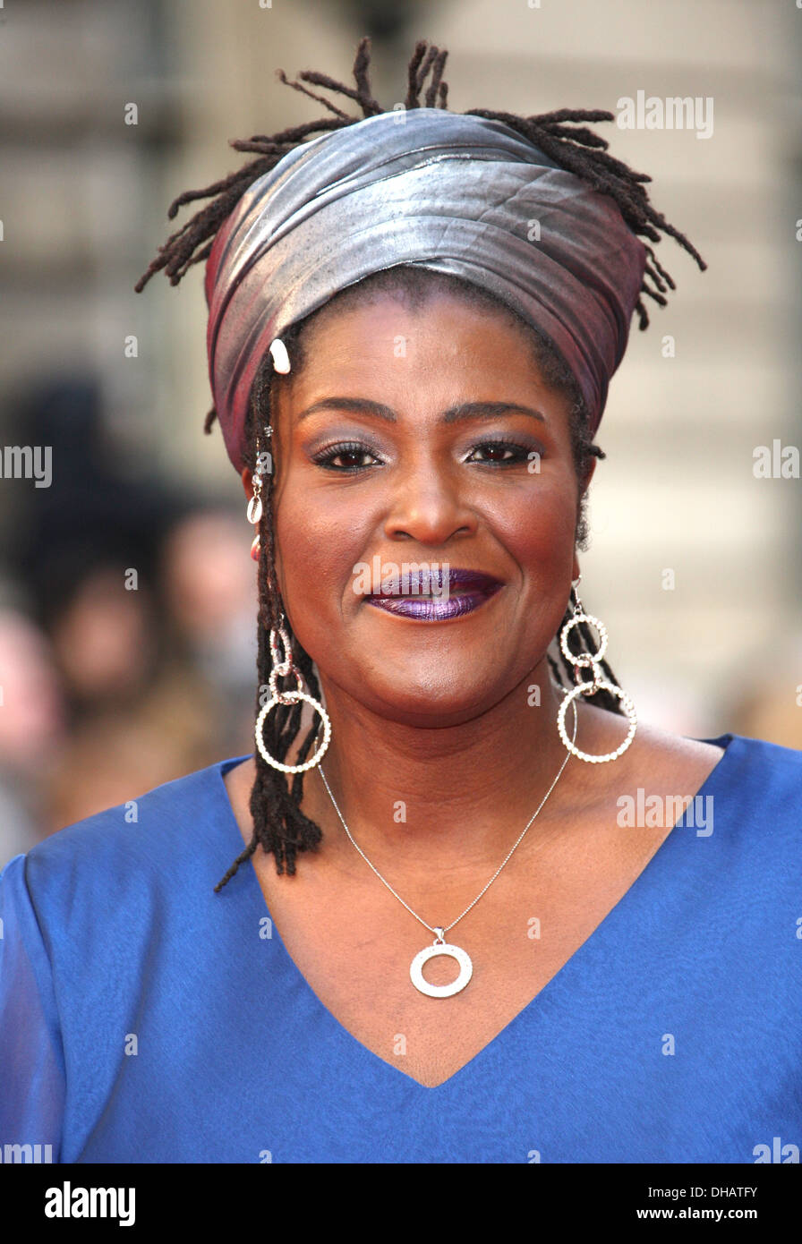 Sharon D Clarke Olivier Awards 2012 held at Royal Opera House- Arrivals ...