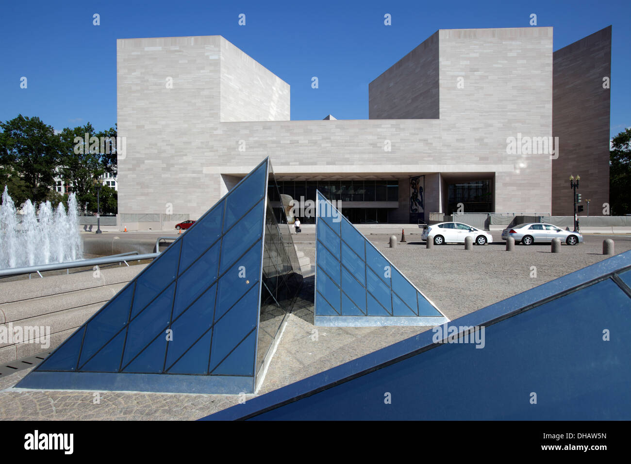 The East Building of the National Gallery of Art, Washington D.C., USA Stock Photo - Alamy
