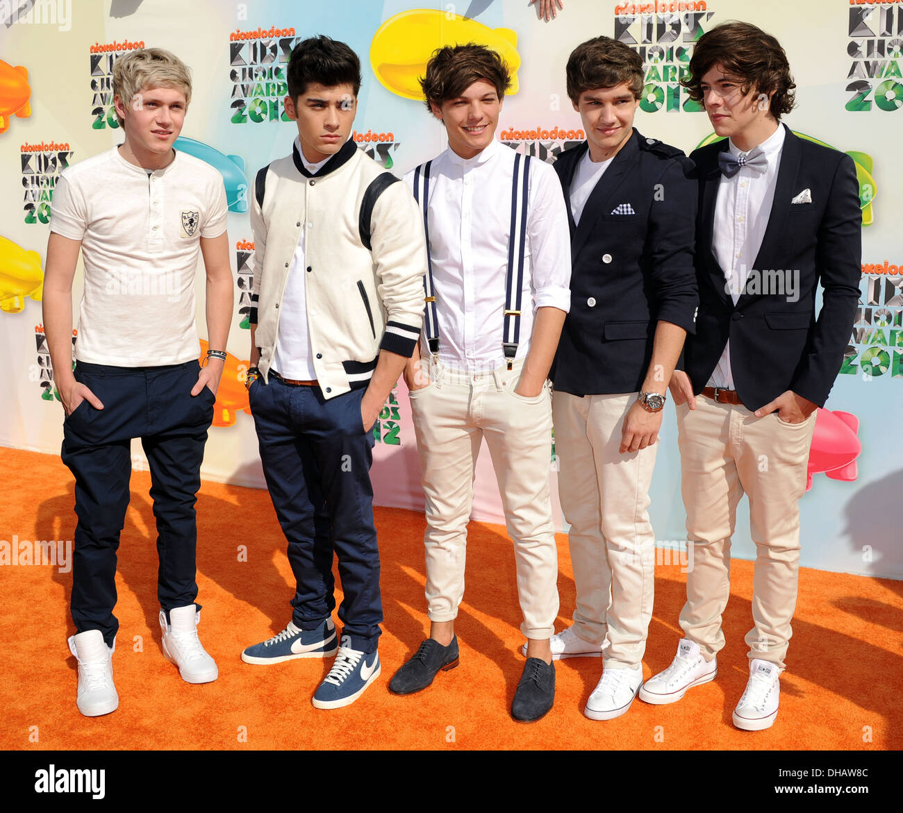 One Direction 2012 Kids Choice Awards held at Galen Center - Arrivals ...