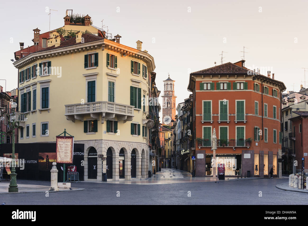 Piazza Bra; Verona, Italy Stock Photo - Alamy