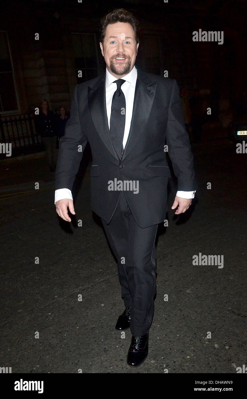 Michael Ball Olivier Awards 2012 held at Royal Opera House- Departures ...