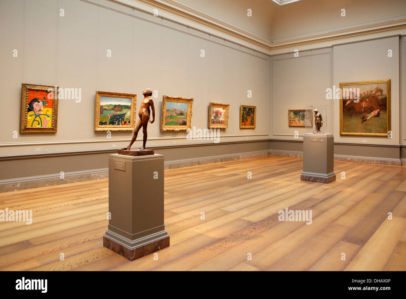 Paintings at National Gallery of Art, Washington D.C., USA Stock Photo ...
