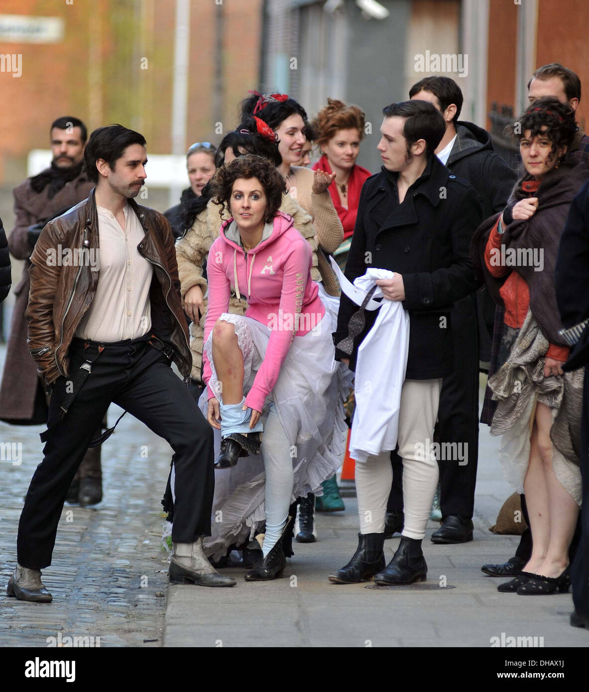 Atmosphere - Cast Filming of BBC's new drama 'Ripper Street' on streets ...