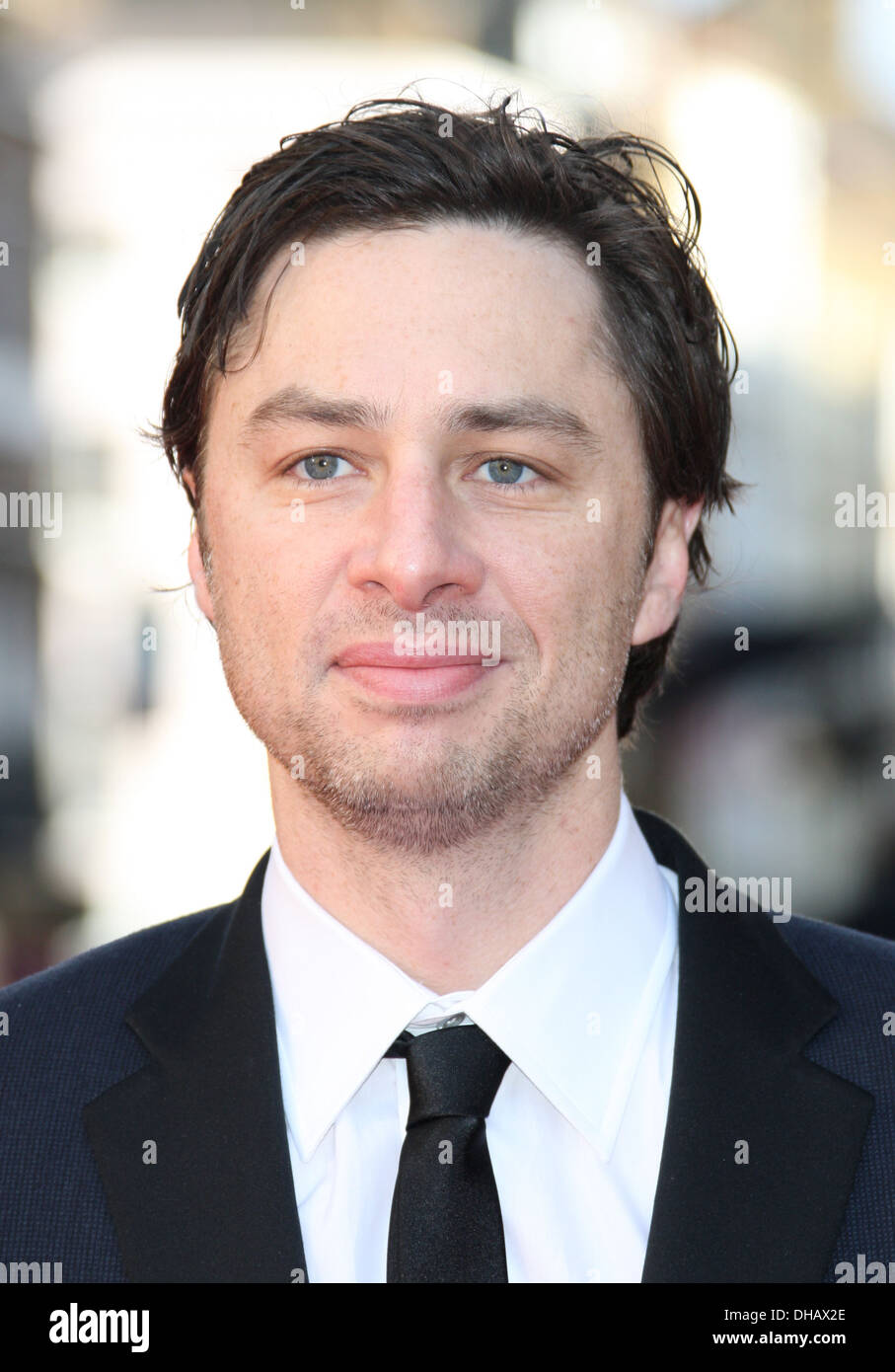 Zach Braff Olivier Awards 2012 held at Royal Opera House- Arrivals ...