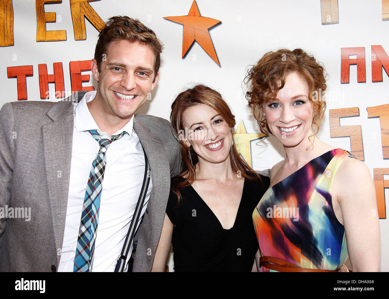 Colin Hanlon Kate Wetherhead and Lindsay Nicole Chambers Broadway ...