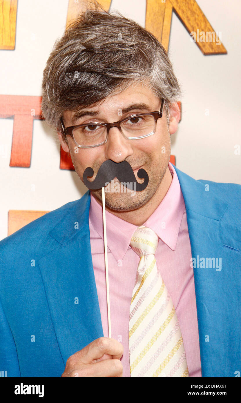 Mo Rocca Broadway opening night of ‘Peter and Starcatcher’ at Brooks ...