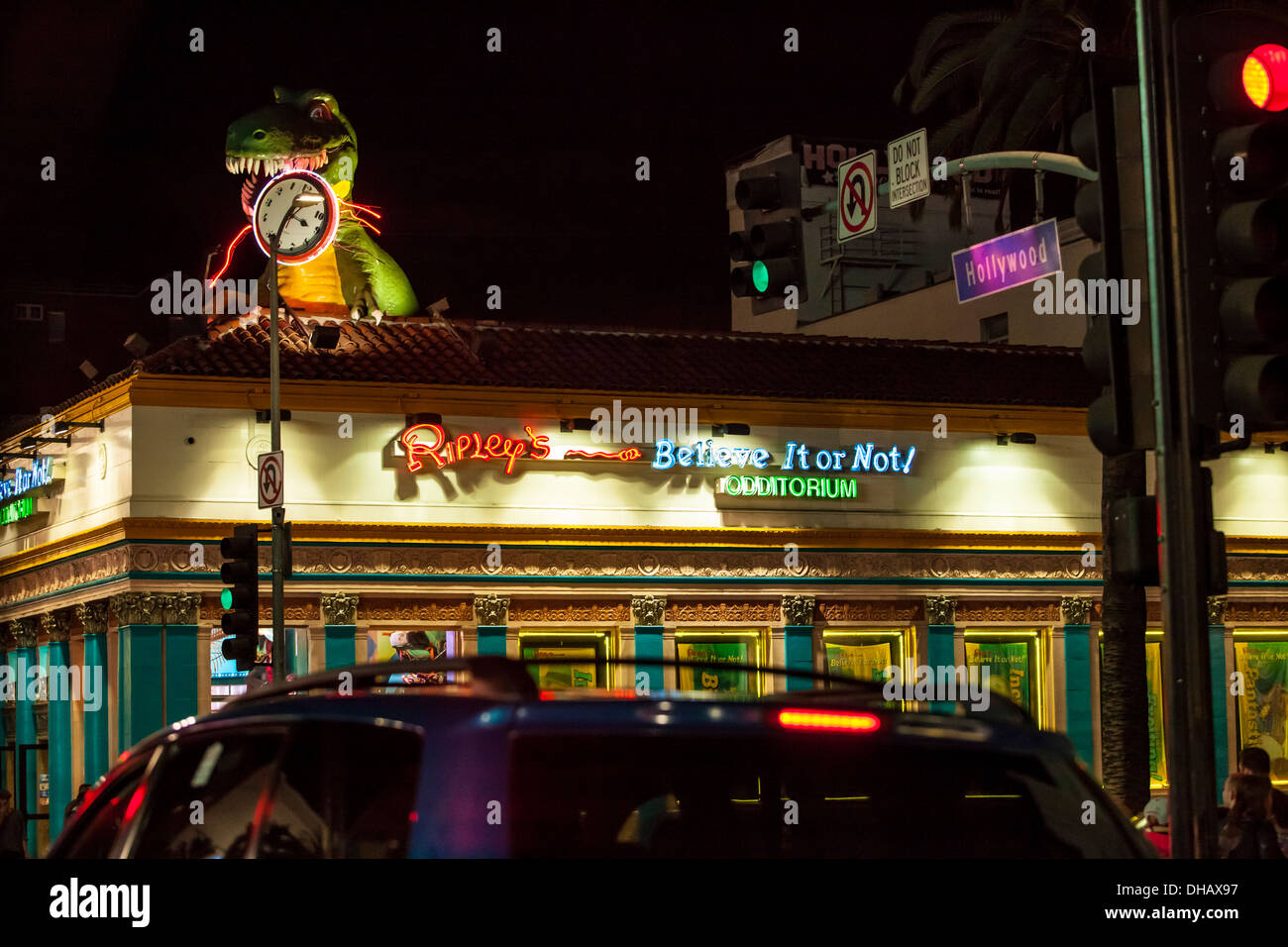Ripley's Believe it or not Museum on Hollywood Blvd Stock Photo - Alamy