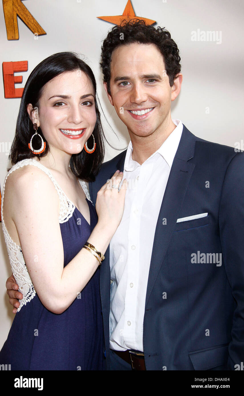 Jessica Hershberg and Santino Fontana Broadway opening night of ‘Peter ... Jessica Hershberg and Santino Fontana Broadway opening night of ‘Peter ...