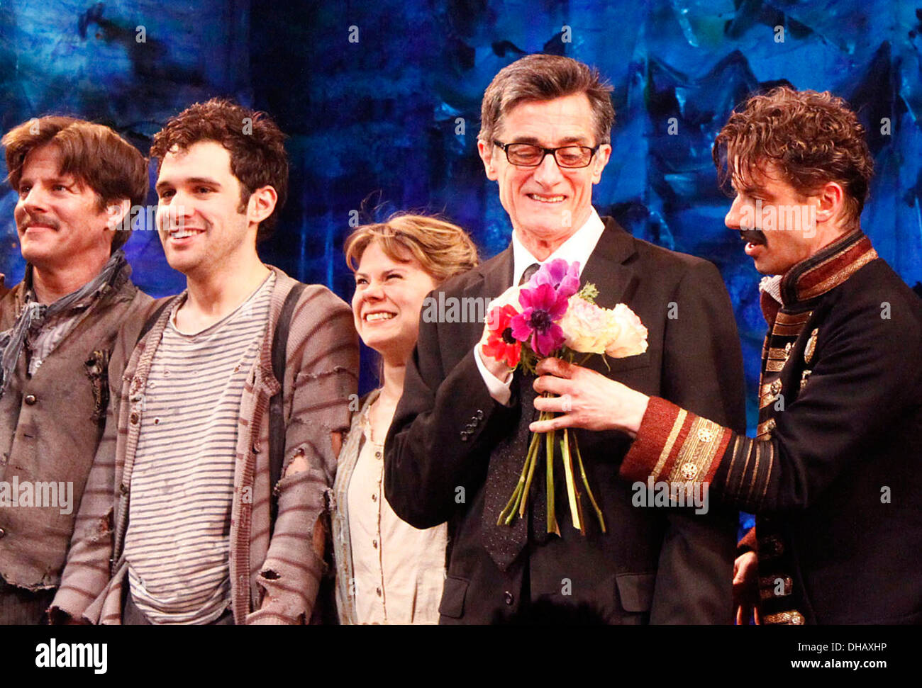 Rick Holmes Adam Chanler-Berat Celia Keenan-Bolger Roger Rees and ...