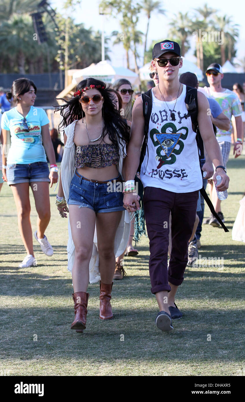 Vanessa Hudgens and Austin Butler Celebrities at 2012 Coachella Valley ...