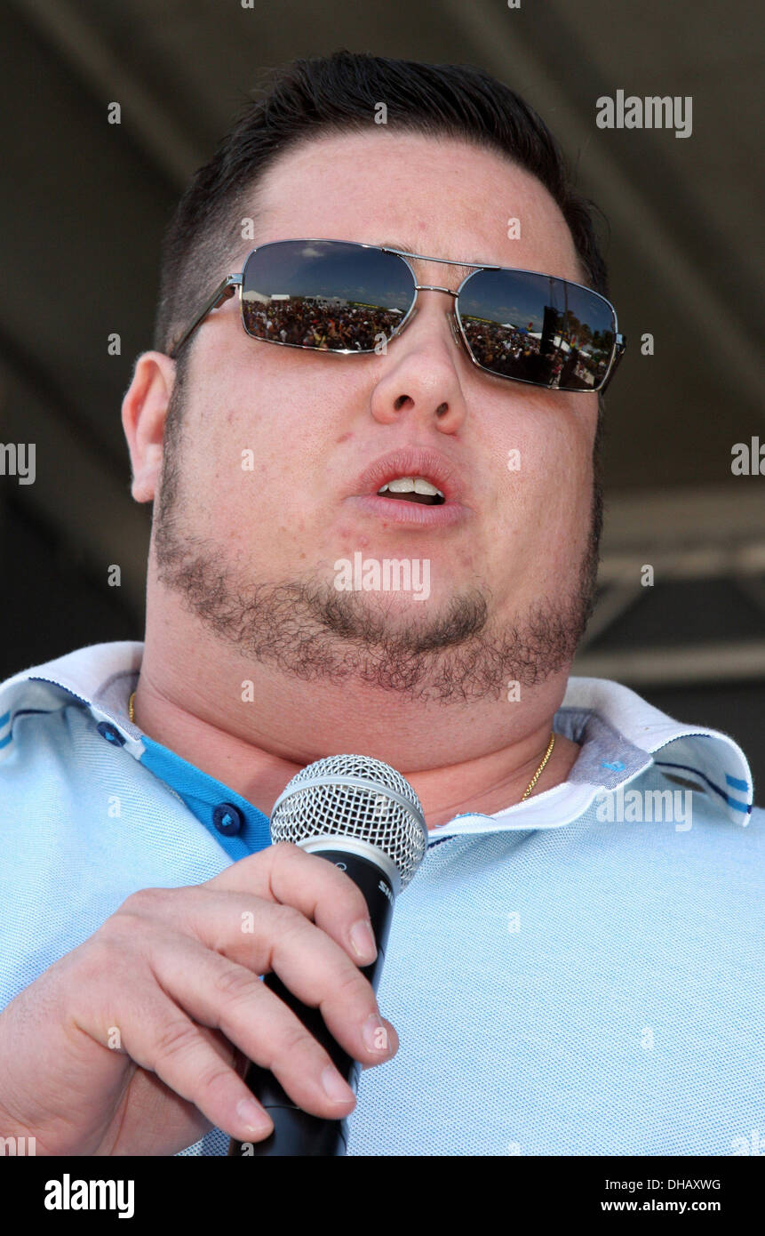Chaz Bono attends the Miami Beach Gay Pride Parade & Festival 2012 ...