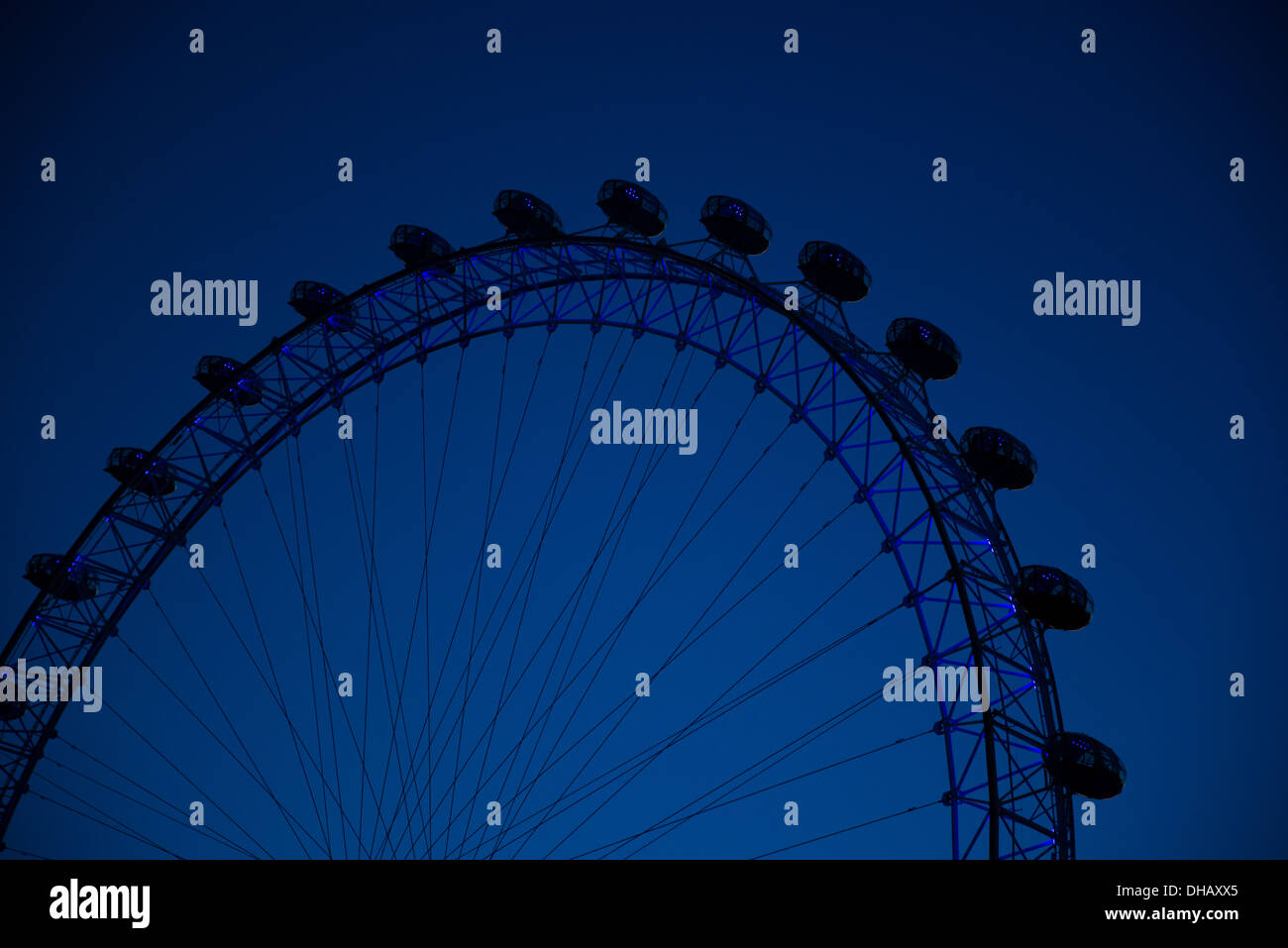 London Millennium Eye Stock Photo - Alamy