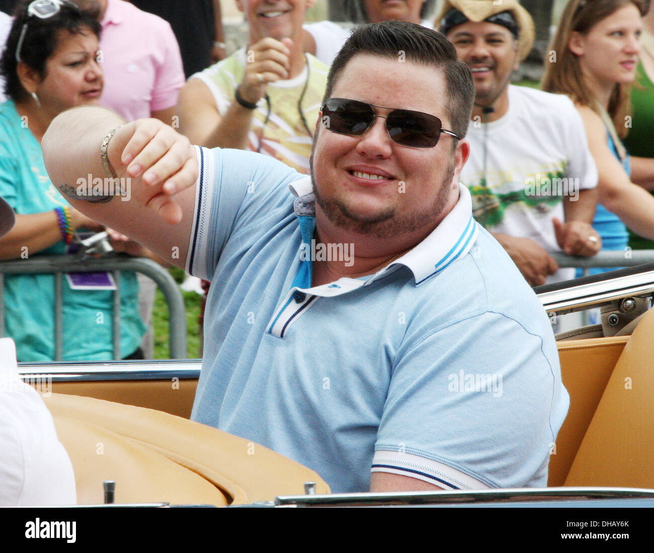 Chaz Bono attends the Miami Beach Gay Pride Parade & Festival 2012 ...