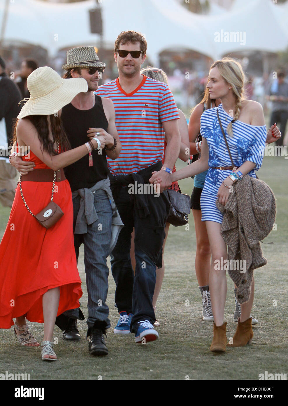 Diane Kruger Joshua Jackson Beach