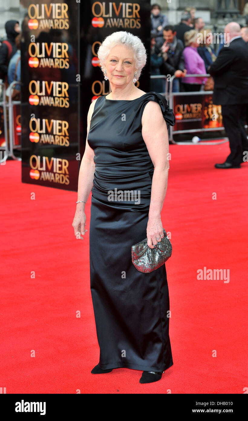 Dame Monica Mason Olivier Awards 2012 held at Royal Opera House ...