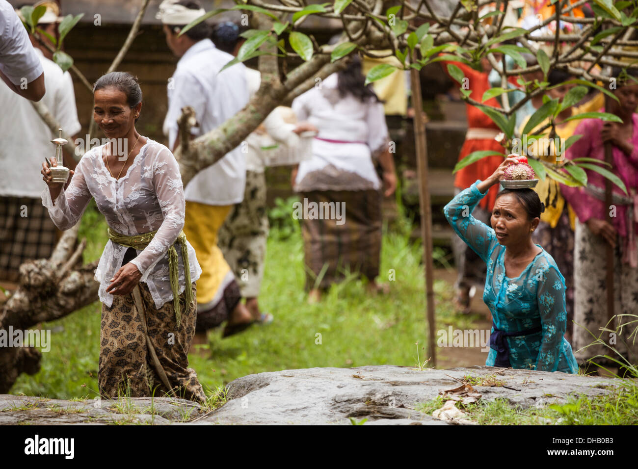 Traditional balinese ceremony Stock Photo - Alamy