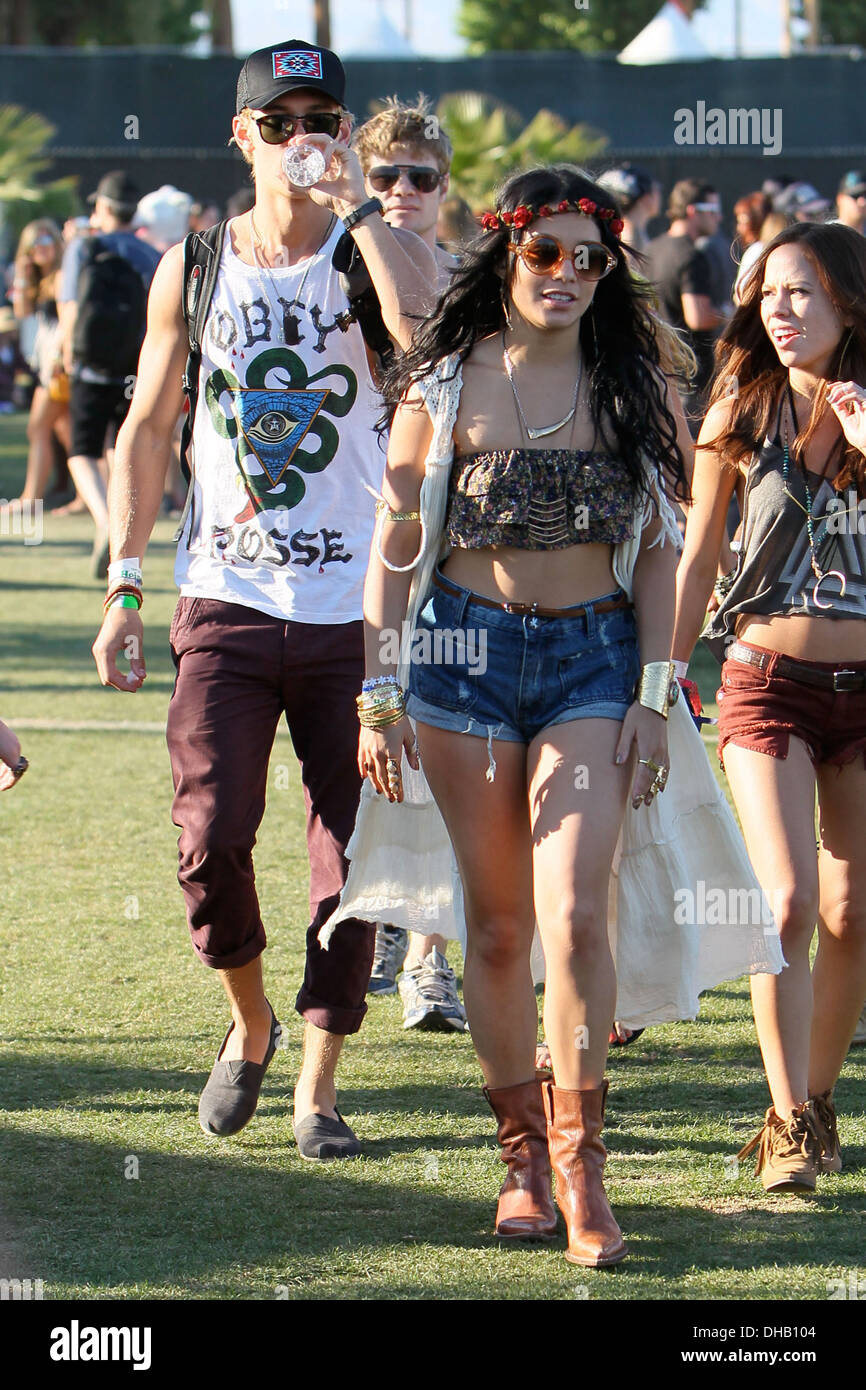 Vanessa Hudgens and Austin Butler Celebrities at 2012 Coachella Valley ...
