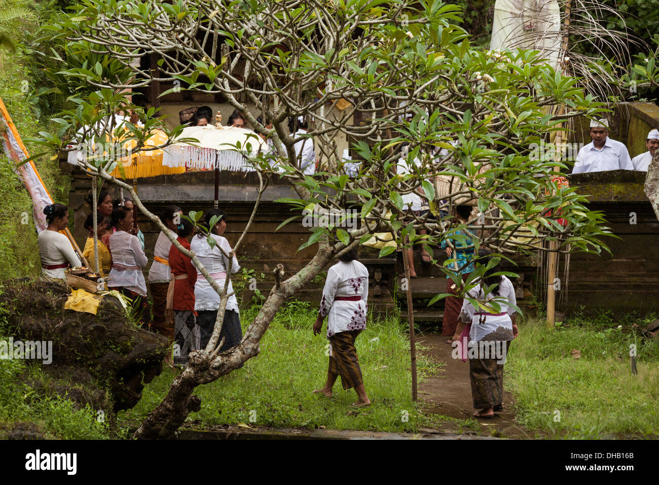Traditional balinese ceremony Stock Photo - Alamy