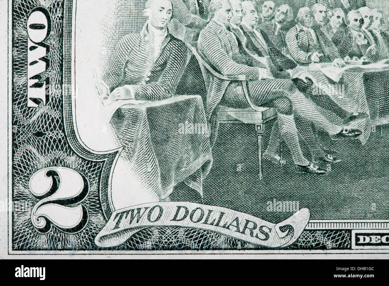 us 2 dollar bill Stock Photo - Alamy