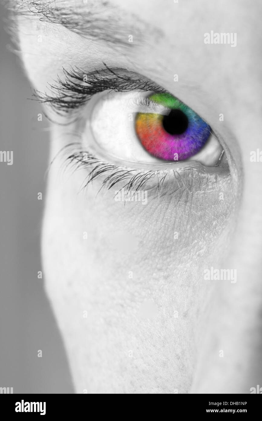 Eye pupil black hi-res stock photography and images - Alamy