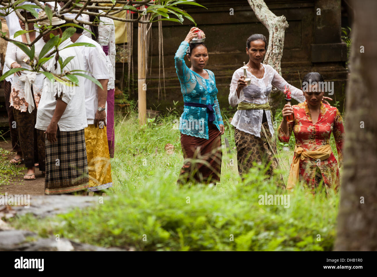 Traditional balinese ceremony Stock Photo - Alamy
