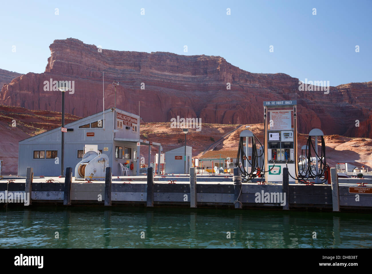 Dangling Rope Marina, Lake Powell, Glen Canyon National Recreation Area ...
