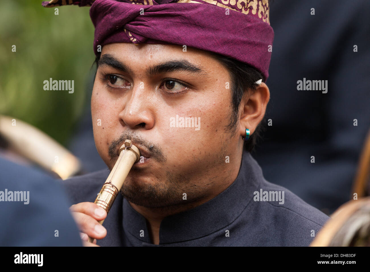 Balinese flute hi-res stock photography and images - Alamy