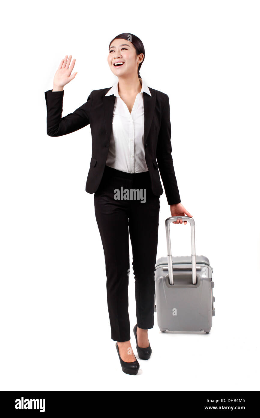 Woman suit sign language Cut Out Stock Images & Pictures - Alamy