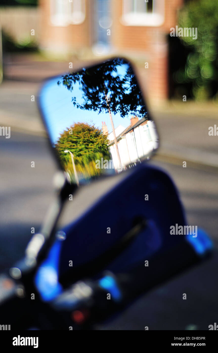 Wing mirror bike hi-res stock photography and images - Alamy