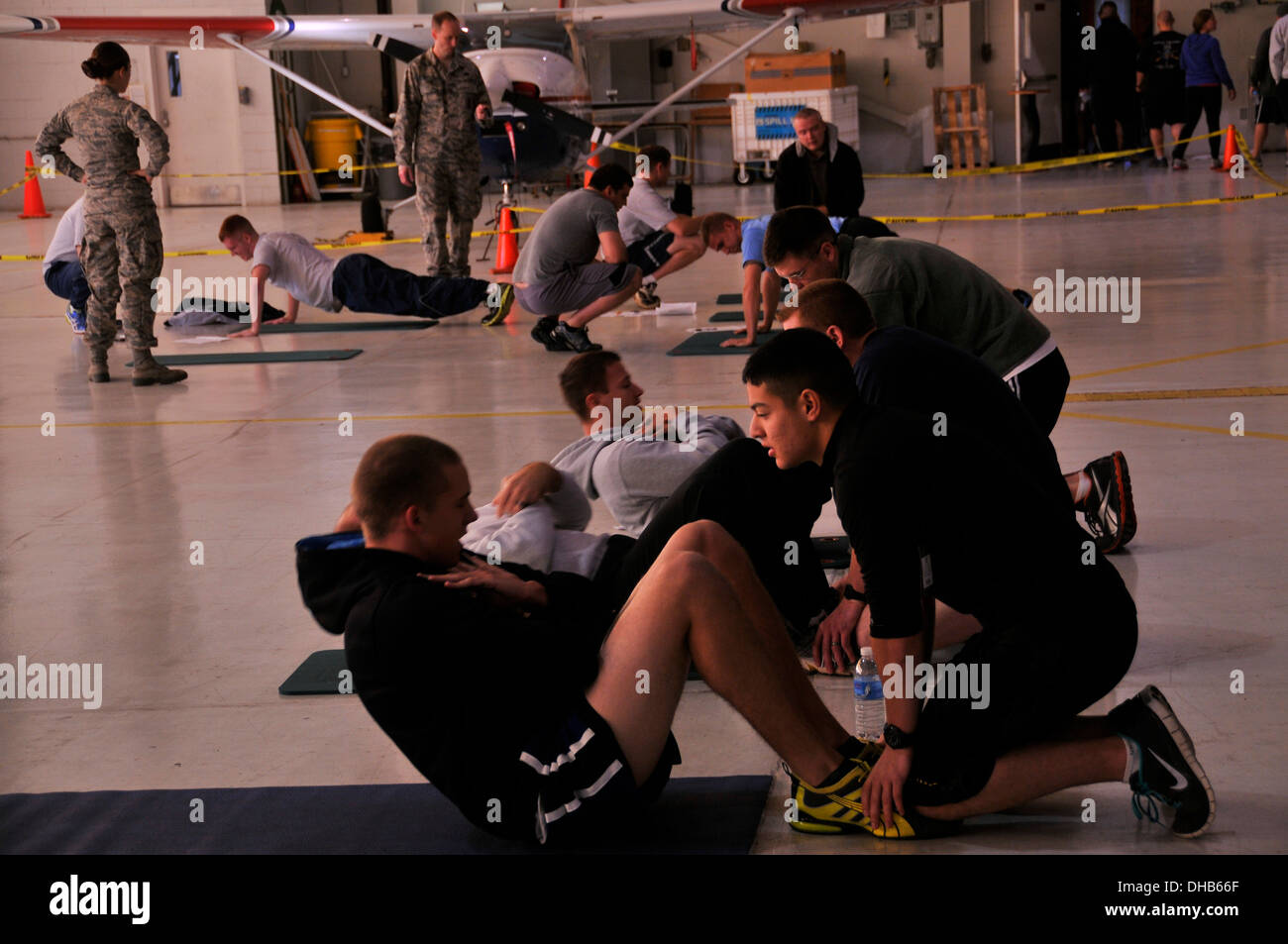 U.S. Air Force Airmen with the 181st Intelligence Wing, Indiana Air ...