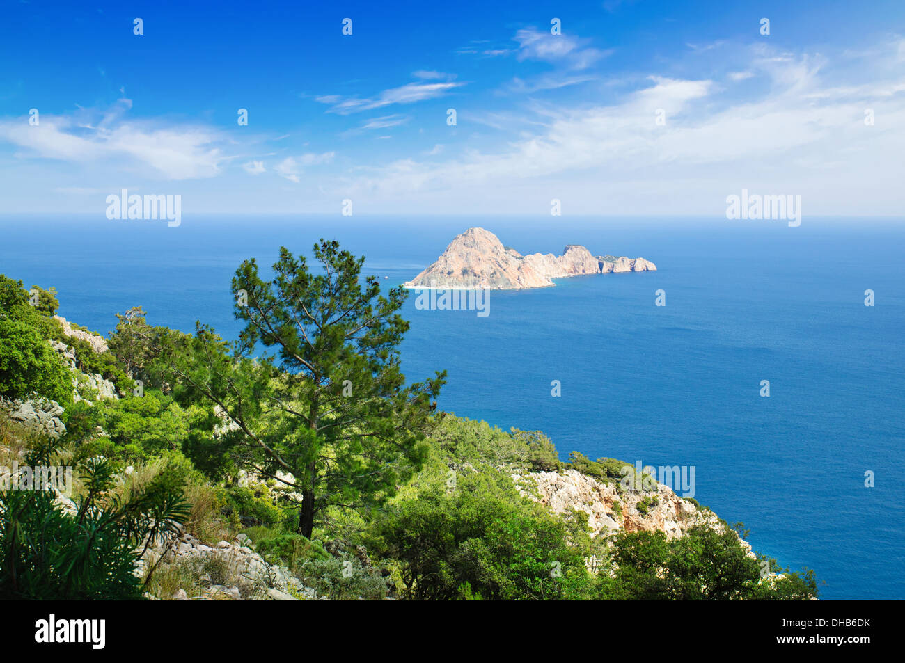 Turkey sea landscape Stock Photo - Alamy