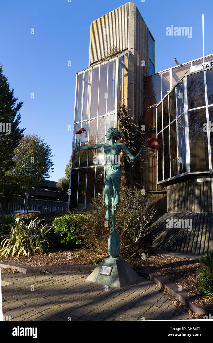 Hove, East Sussex, UK - 4 Nov 2013: The exterior of Hove Town Hall and ...