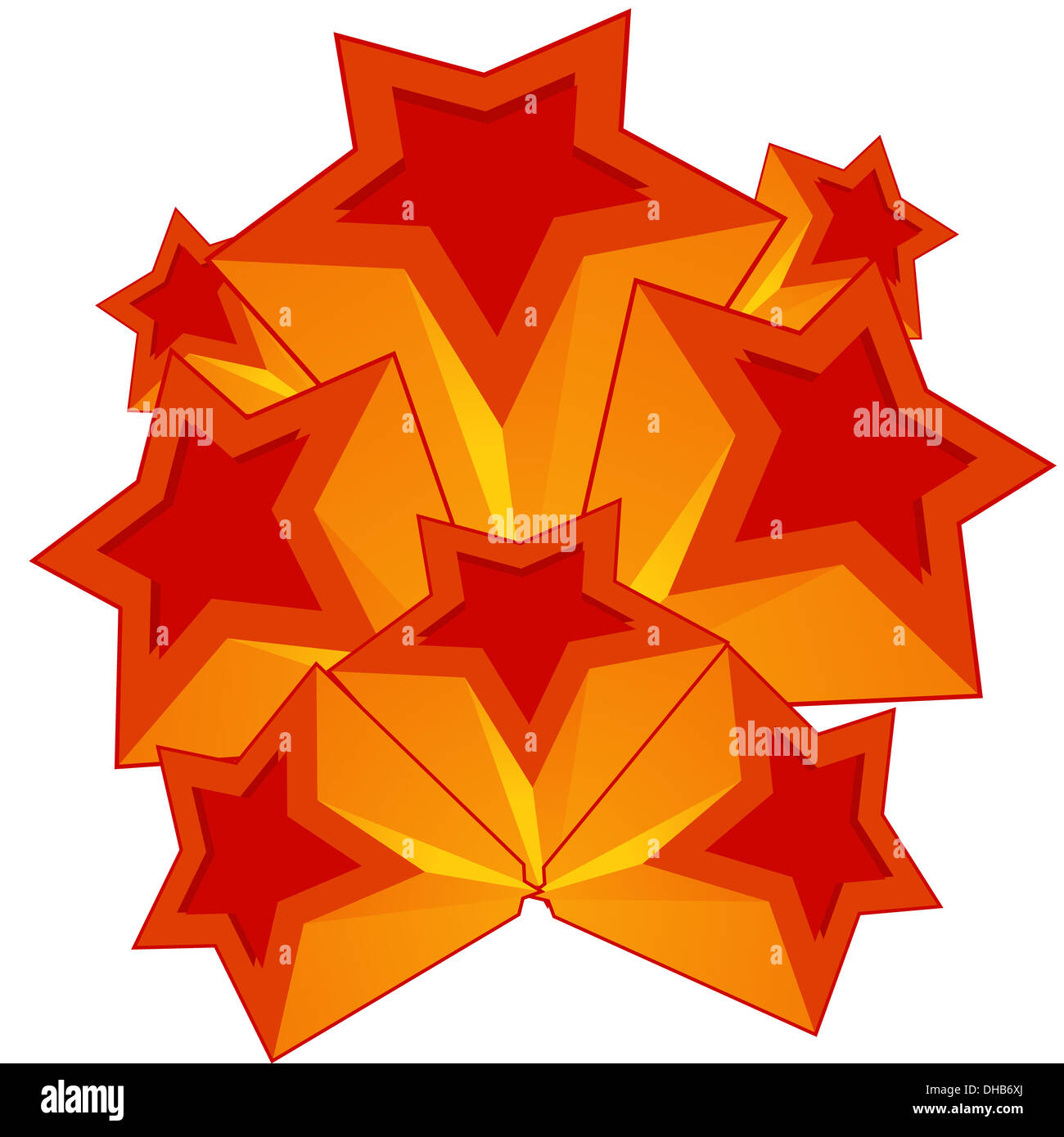 Stars square Cut Out Stock Images & Pictures - Alamy