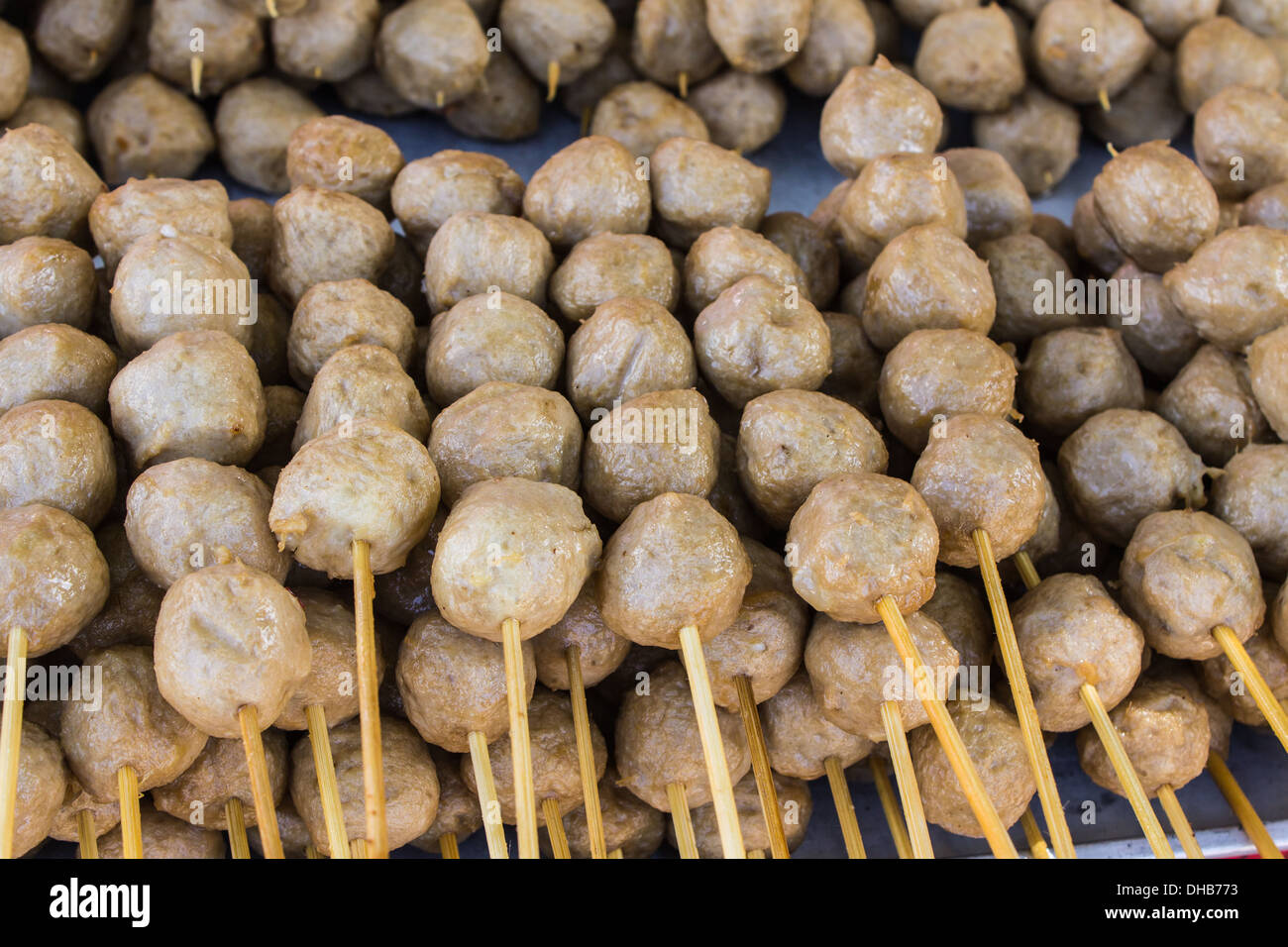 Mini pork balls Stock Photo - Alamy
