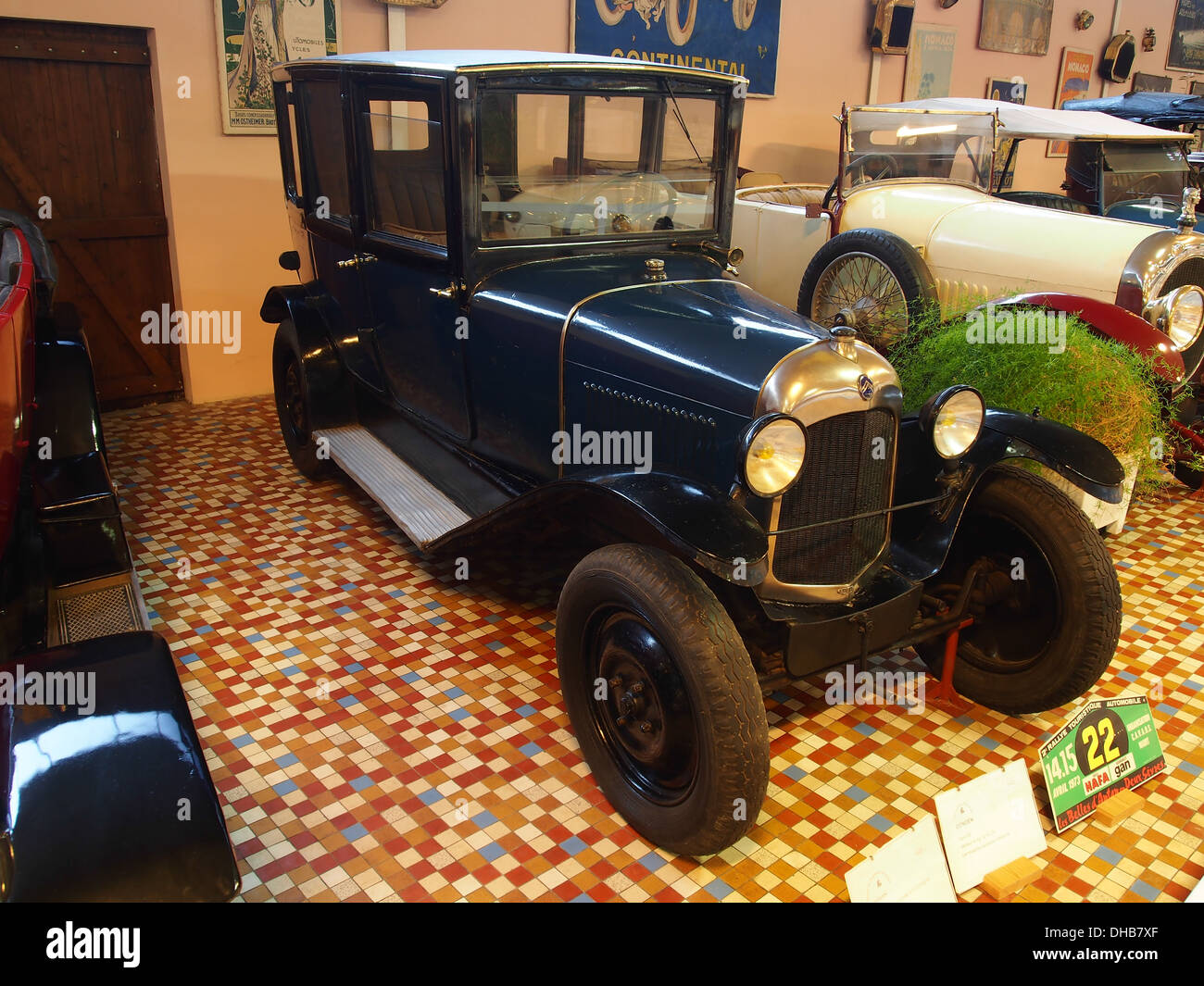 The 1922 Citroën B2, a 10CV model, is a classic French car displayed at ...